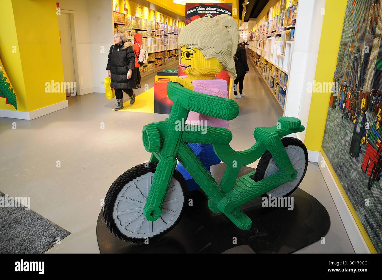 Copenhagen/Denmark 20..March.2018 Lego toys on sale at Lego store on ...