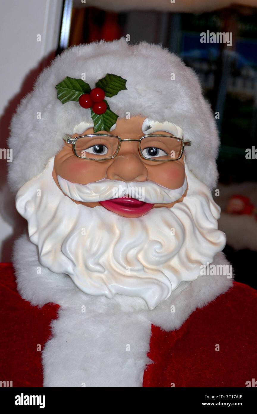 Santa claus in robert Copenhagen Denmark dec.14,2005 Stock Photo - Alamy
