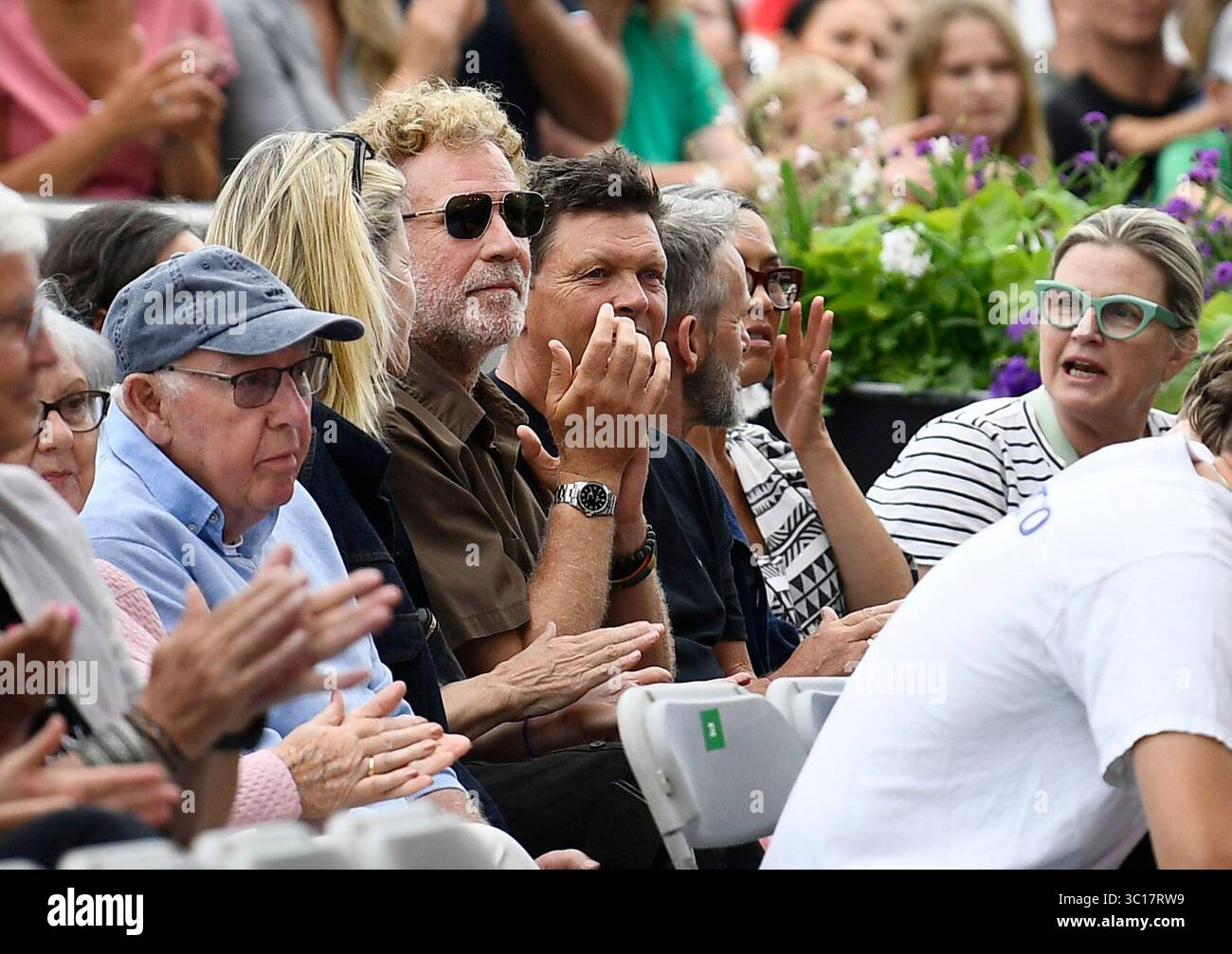 STOCKHOLM, SWEDEN 20250722American actor Will Ferrell and his wife ...