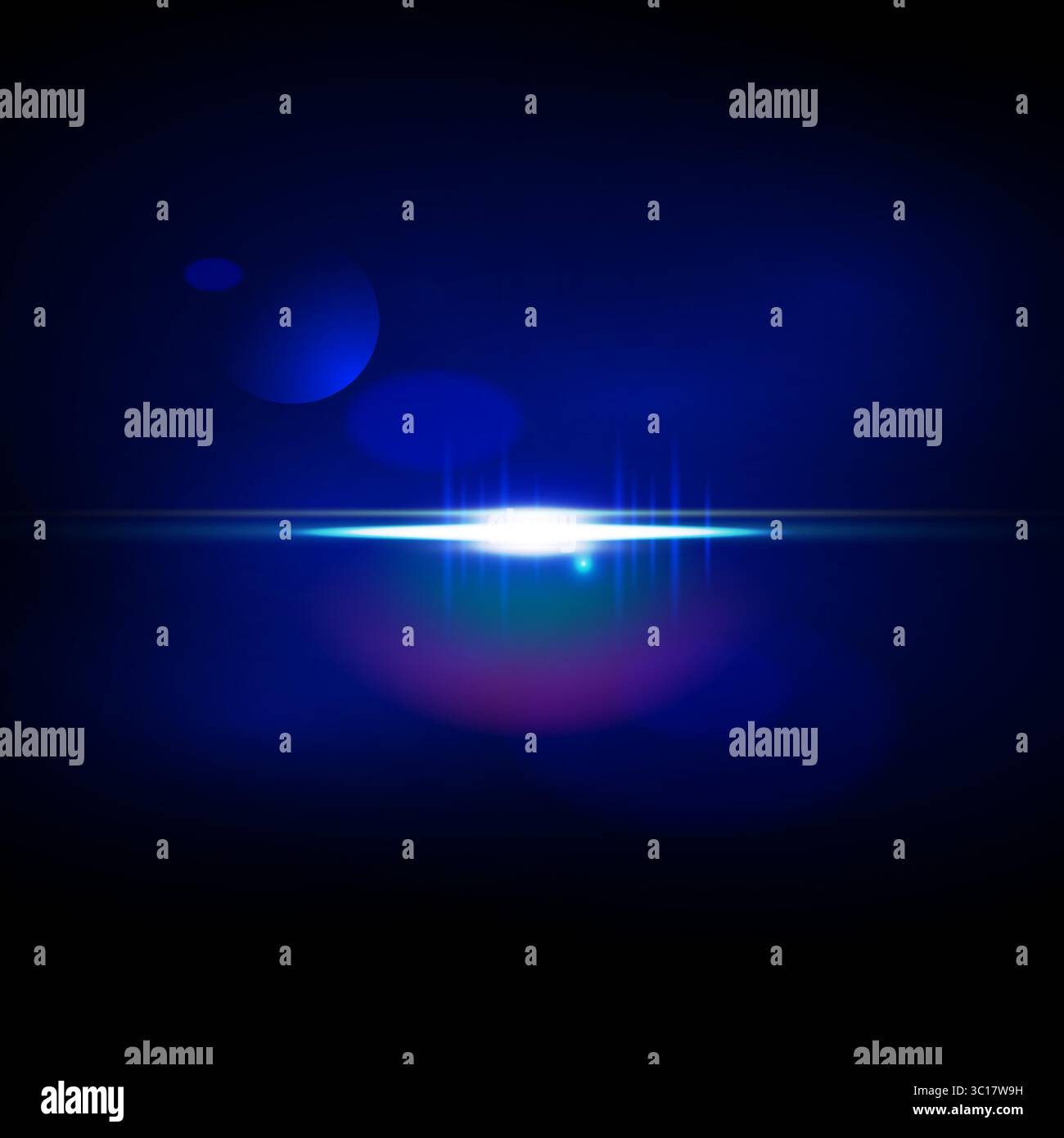 Modern lens flare effect background Stock Vector Image & Art - Alamy