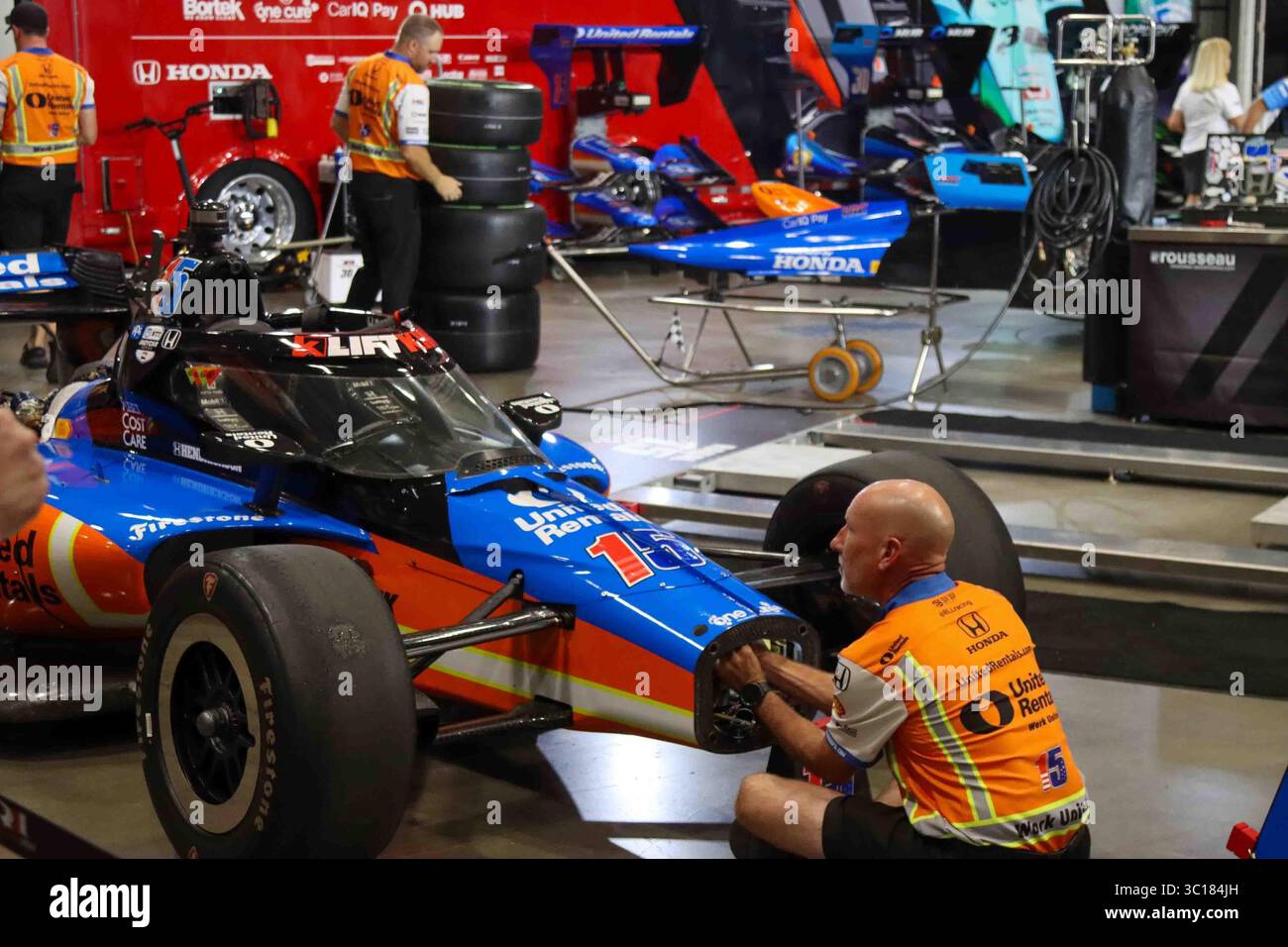Main race day of the Ontario Honda Dealers IndyCar Toronto 2025 on July ...