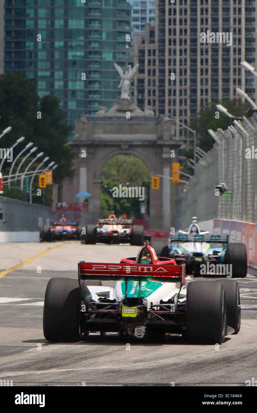 Main race day of the Ontario Honda Dealers IndyCar Toronto 2025 on July ...