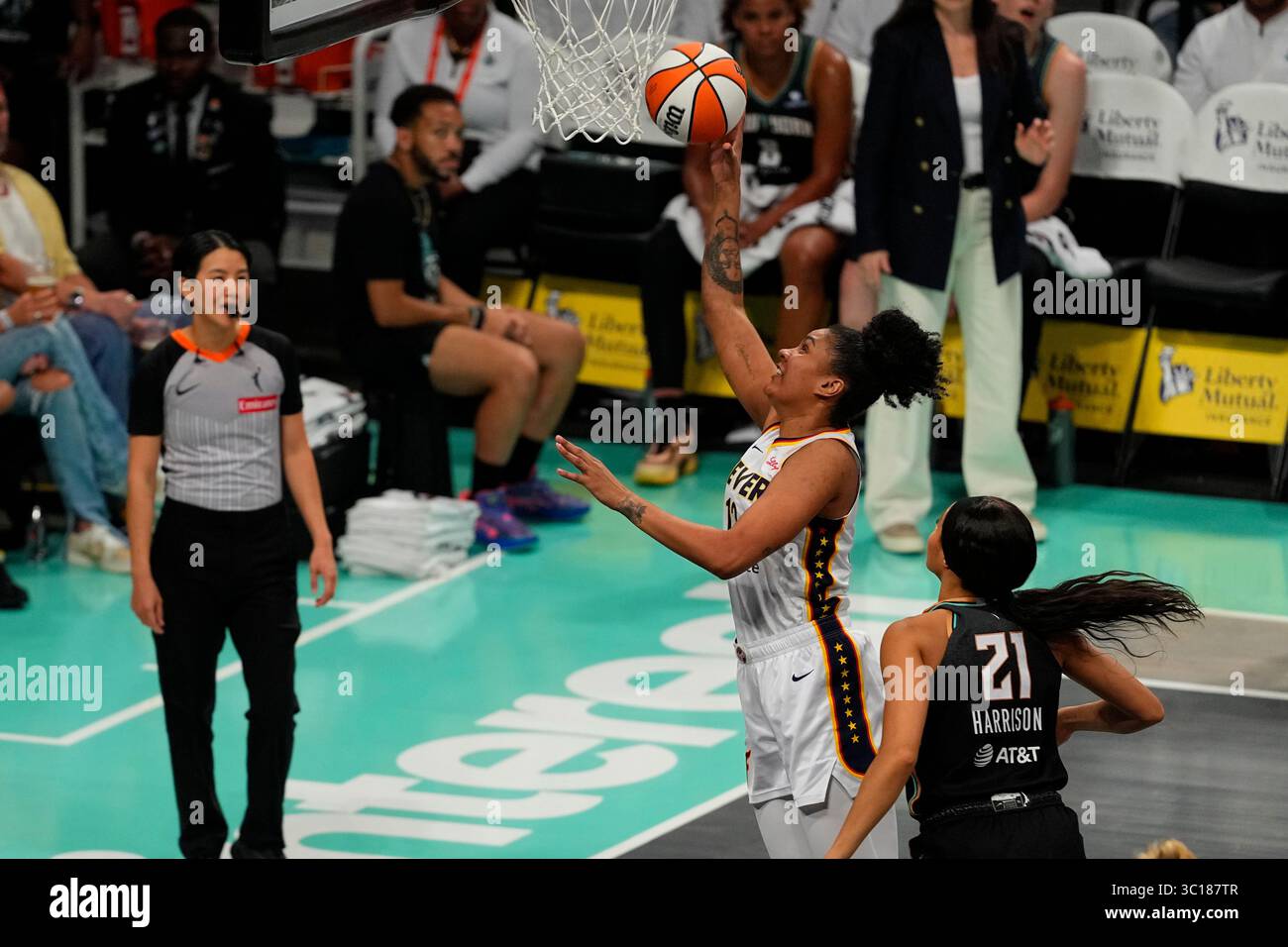 BROOKLYN, NY - JULY 16: Indiana Fever Forward Damiris Dantas (12 ...
