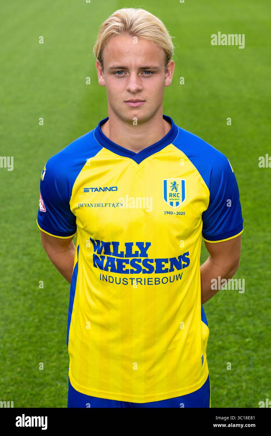 WAALWIJK, NETHERLANDS - JULY 22: Harrie Kuster of RKC Waalwijk during a Photocall of RKC ...