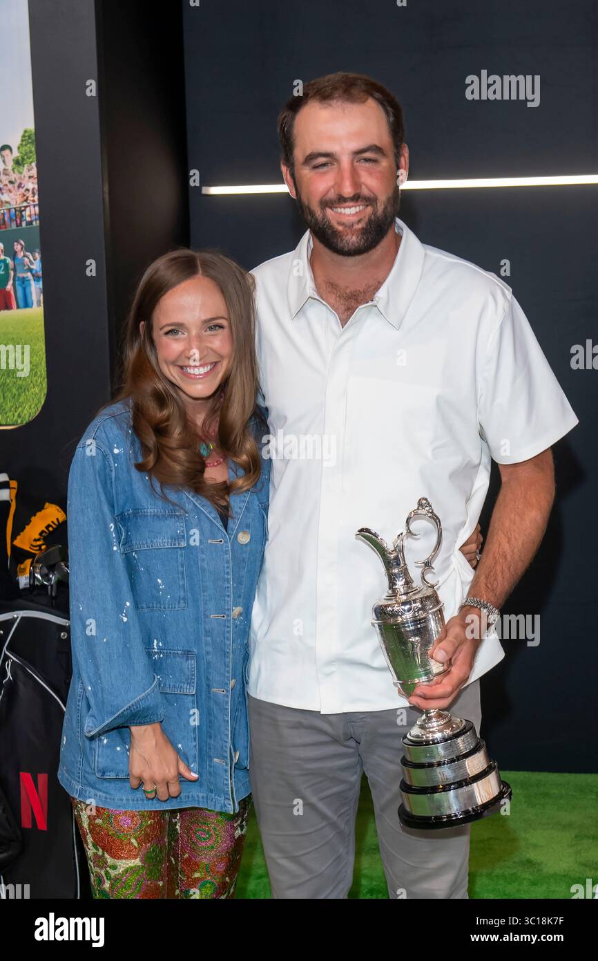 New York, United States. 21st July, 2025. (L-R) Meredith Scudder and ...