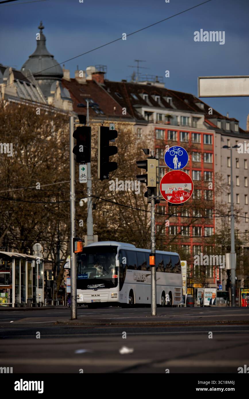 VIENNA, AUSTRIA APRIL 12, 2025: The beauties of the city of Vienna ...