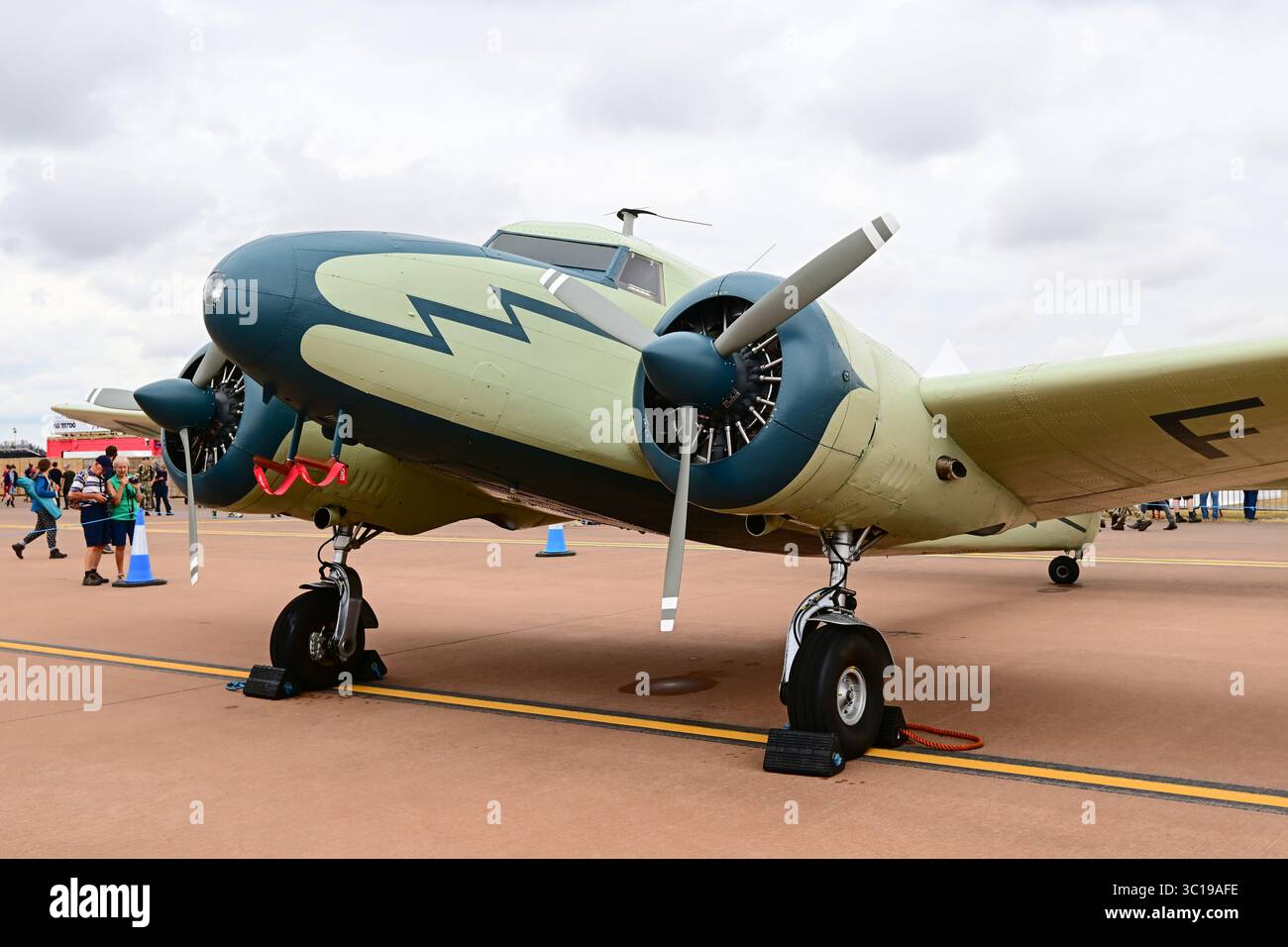 Lockheed L-12A Electra Junior - Fighter Aviation Engineering Ltd during the Royal International ...