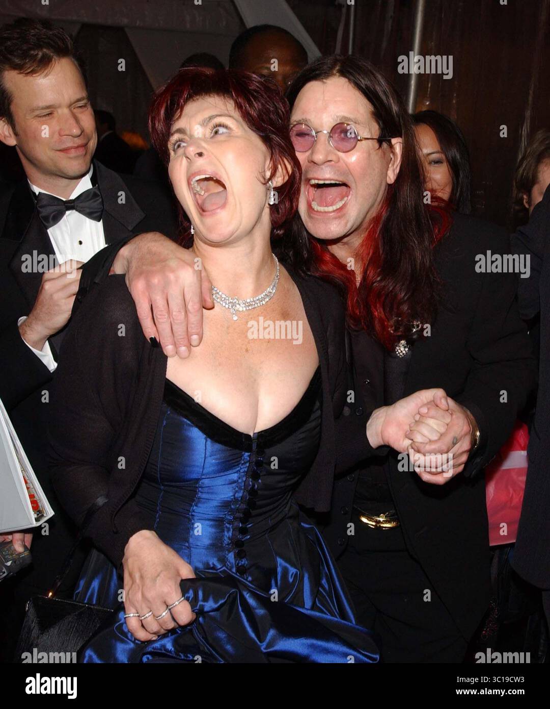 Washington, DC - May 4, 2002 -- Sharon and Ozzy Osborne scream for the ...