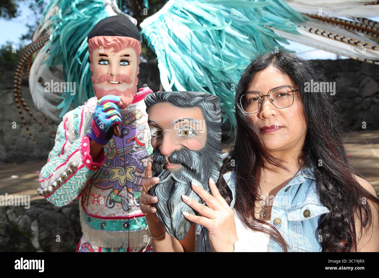 Tlaxcala, Mexico. 13th July, 2025. Artisan Elsy Padilla, originally ...