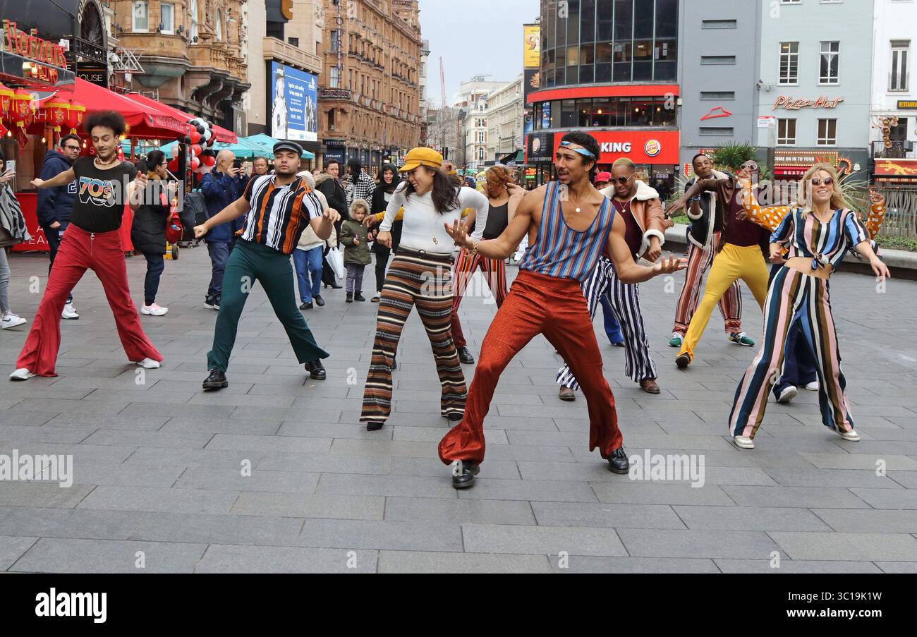 February 5, 2019 - London, United Kingdom - The American Soul crew seen ...