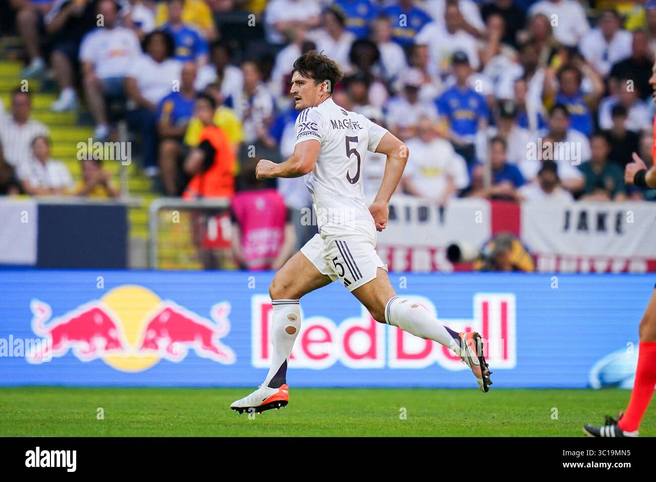Manchester United defender Harry Maguire (5) during the Manchester ...