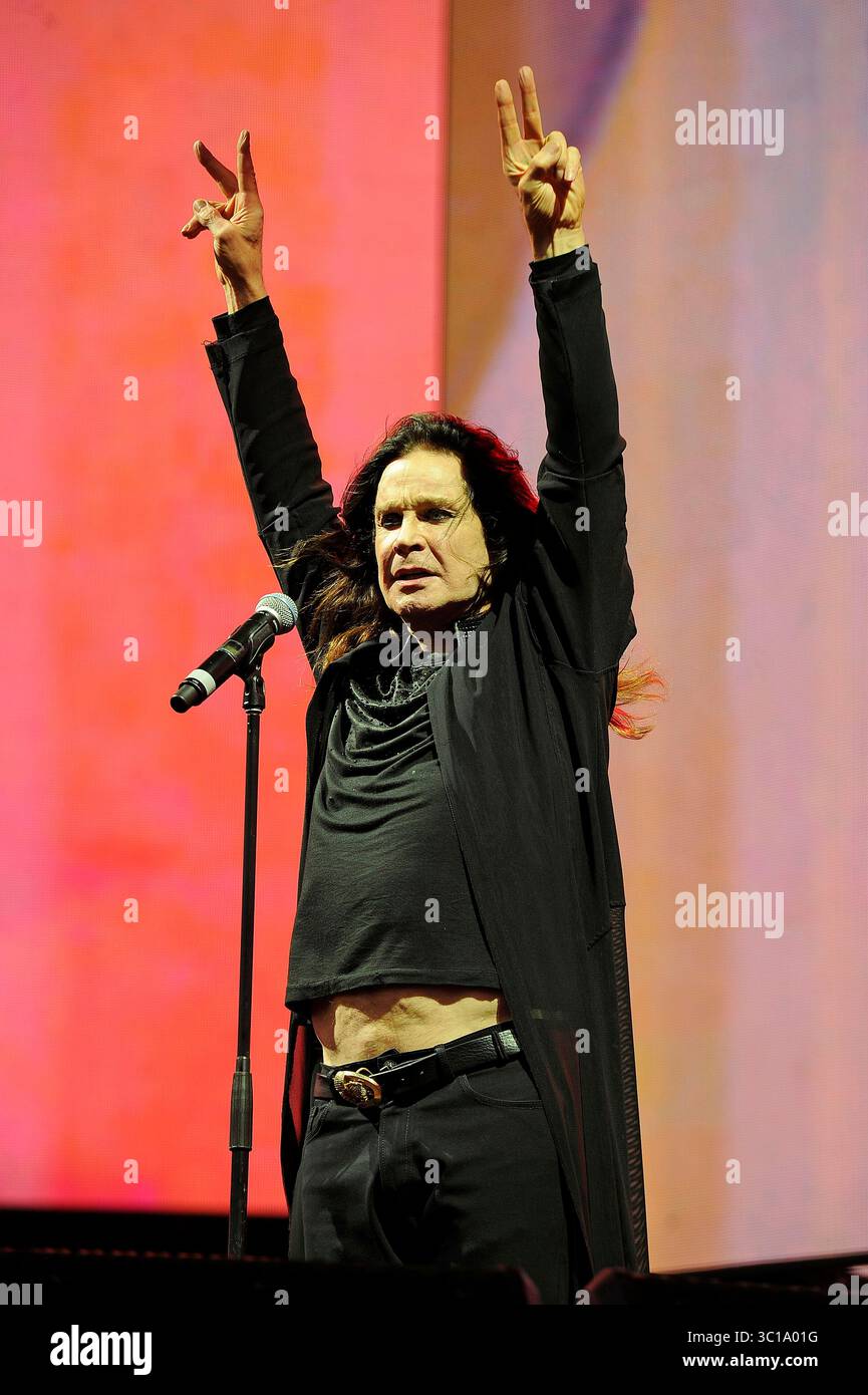 UK. 04th July, 2014. LONDON, ENGLAND - JULY 4: Ozzy Osbourne (John ...