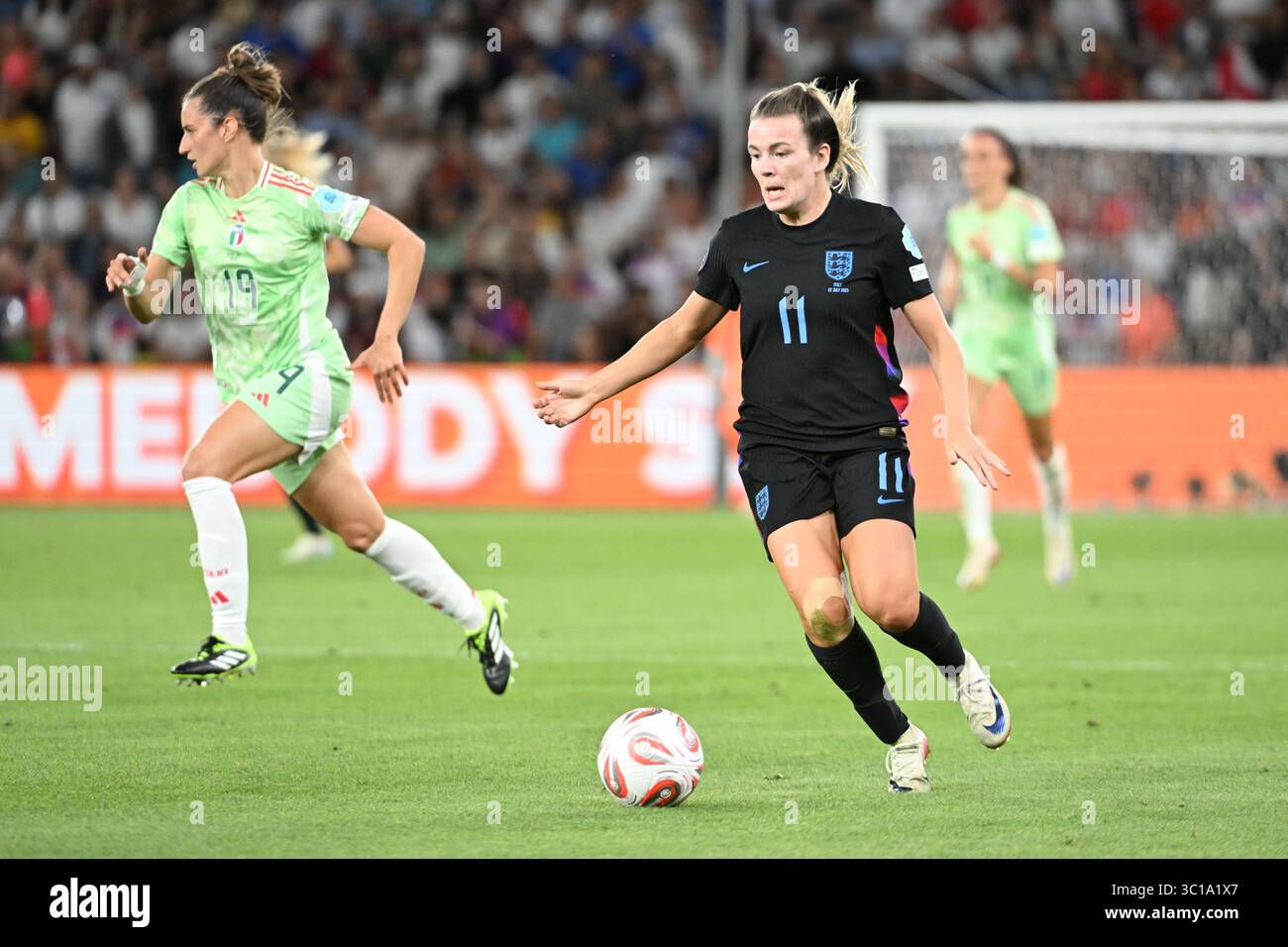 GENEVA, SWITZERLAND - JULY 22: Lauren Hemp of England in action during ...