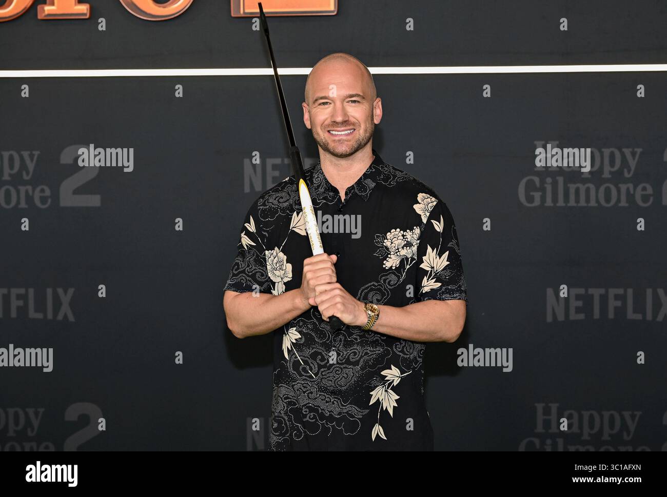 Sean Evans attends the premiere of Netflix's "Happy Gilmore 2" at Jazz ...