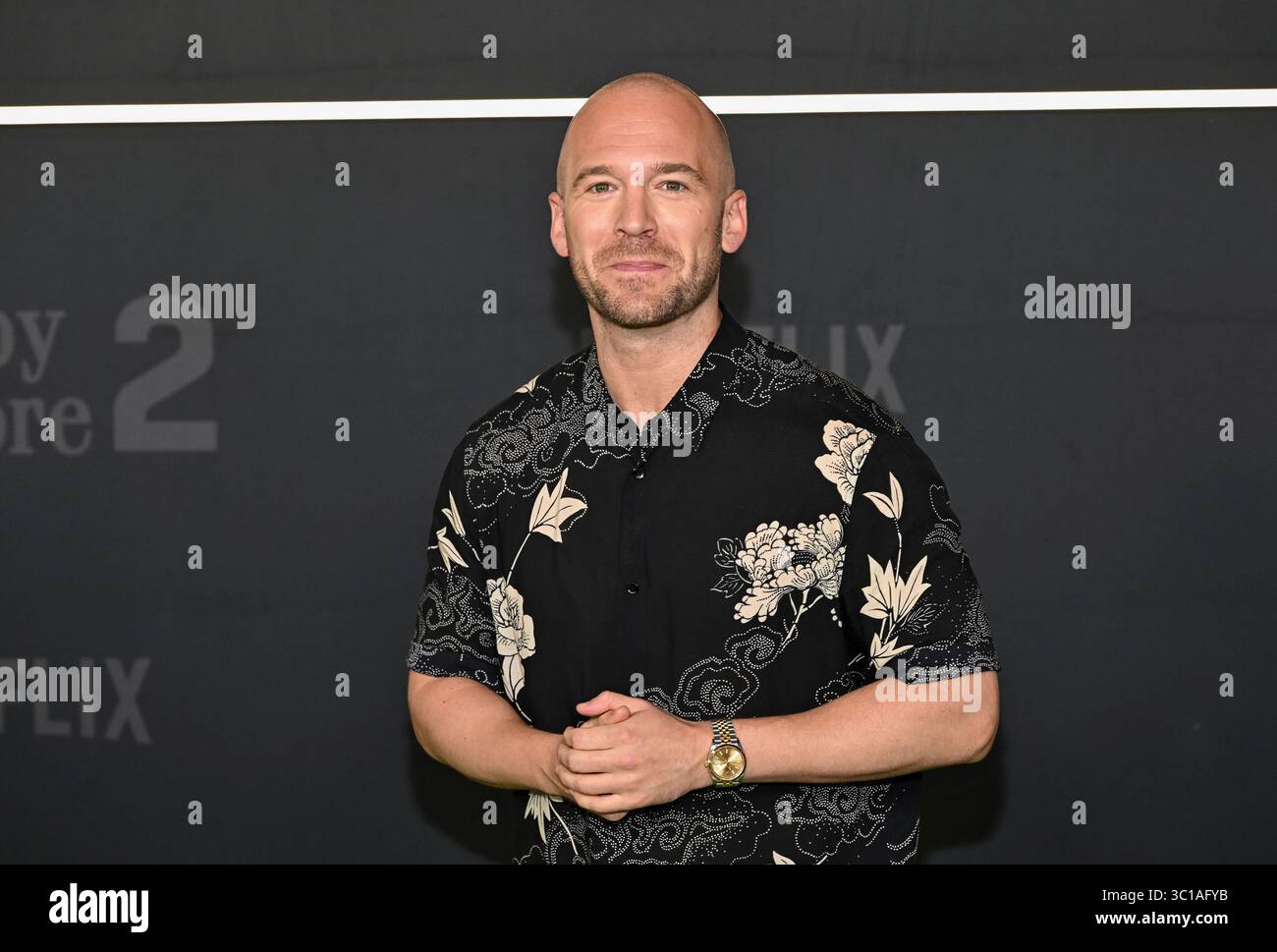 Sean Evans attends the premiere of Netflix's "Happy Gilmore 2" at Jazz ...