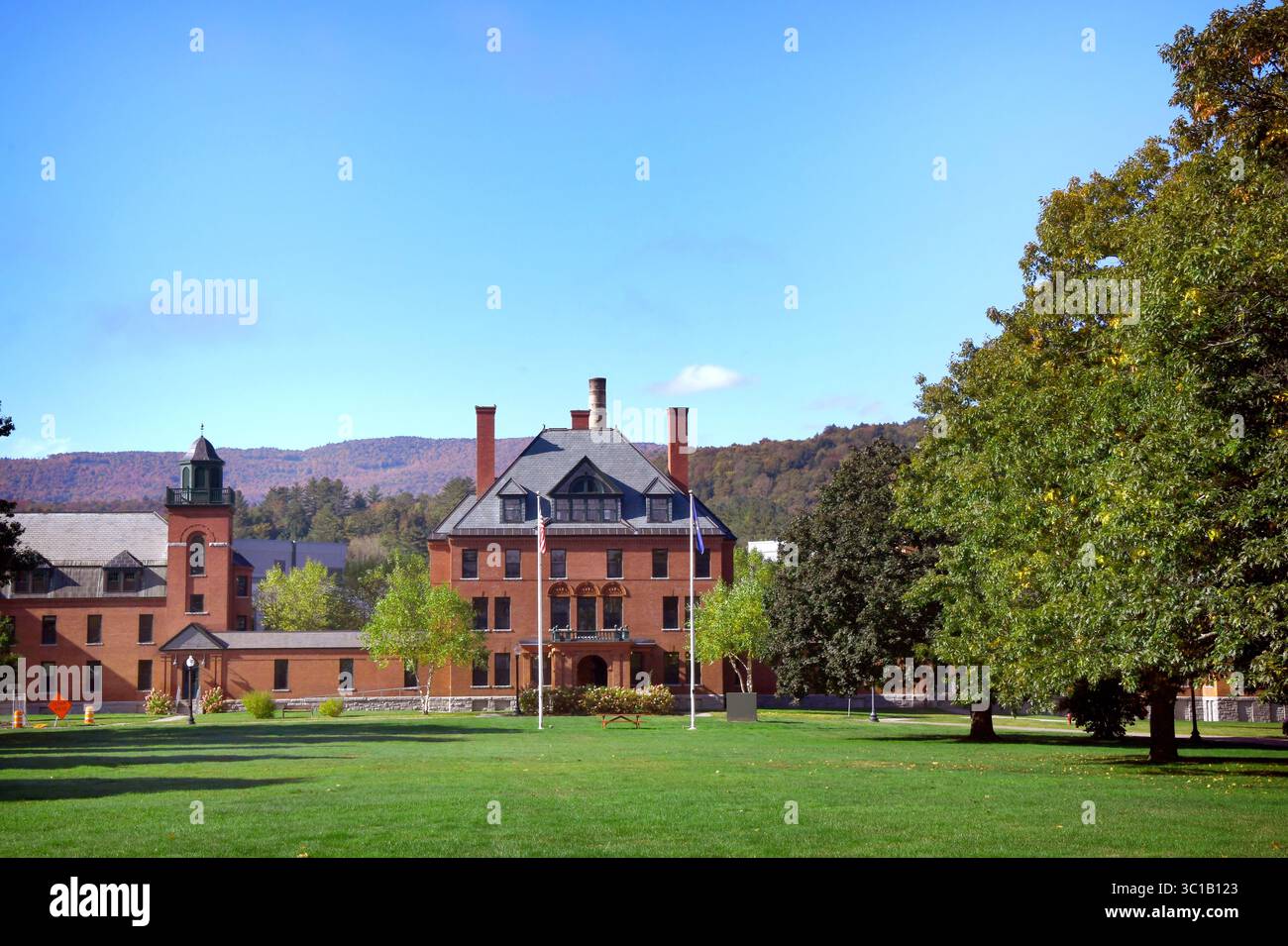 Built in 1890, this brick institution is the Vermont State Asylum, also ...