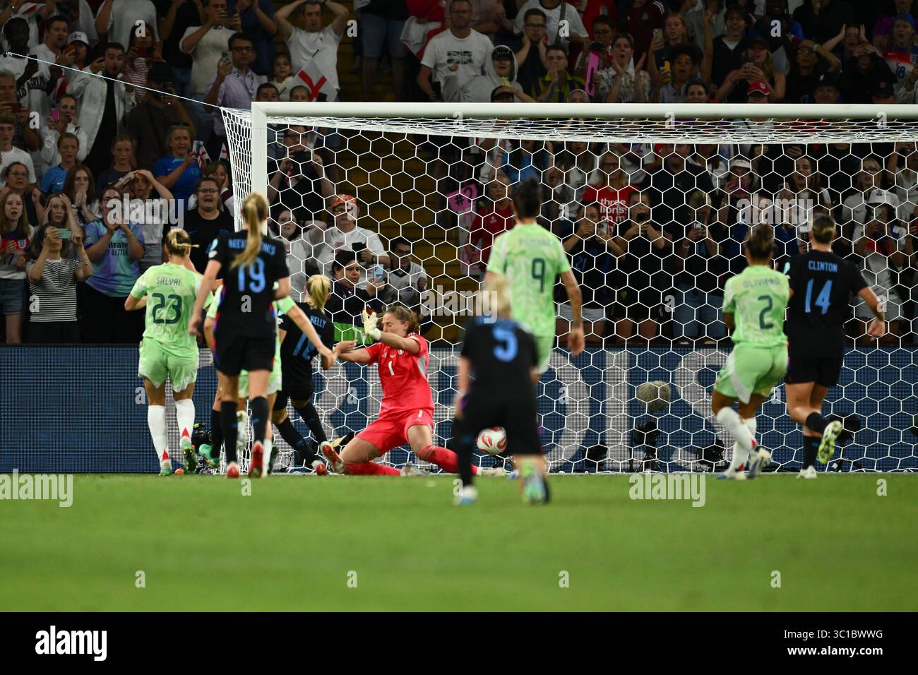 Chloe Kelly (ENG) scores the goal for 2-1 during the UEFA Women's EURO ...