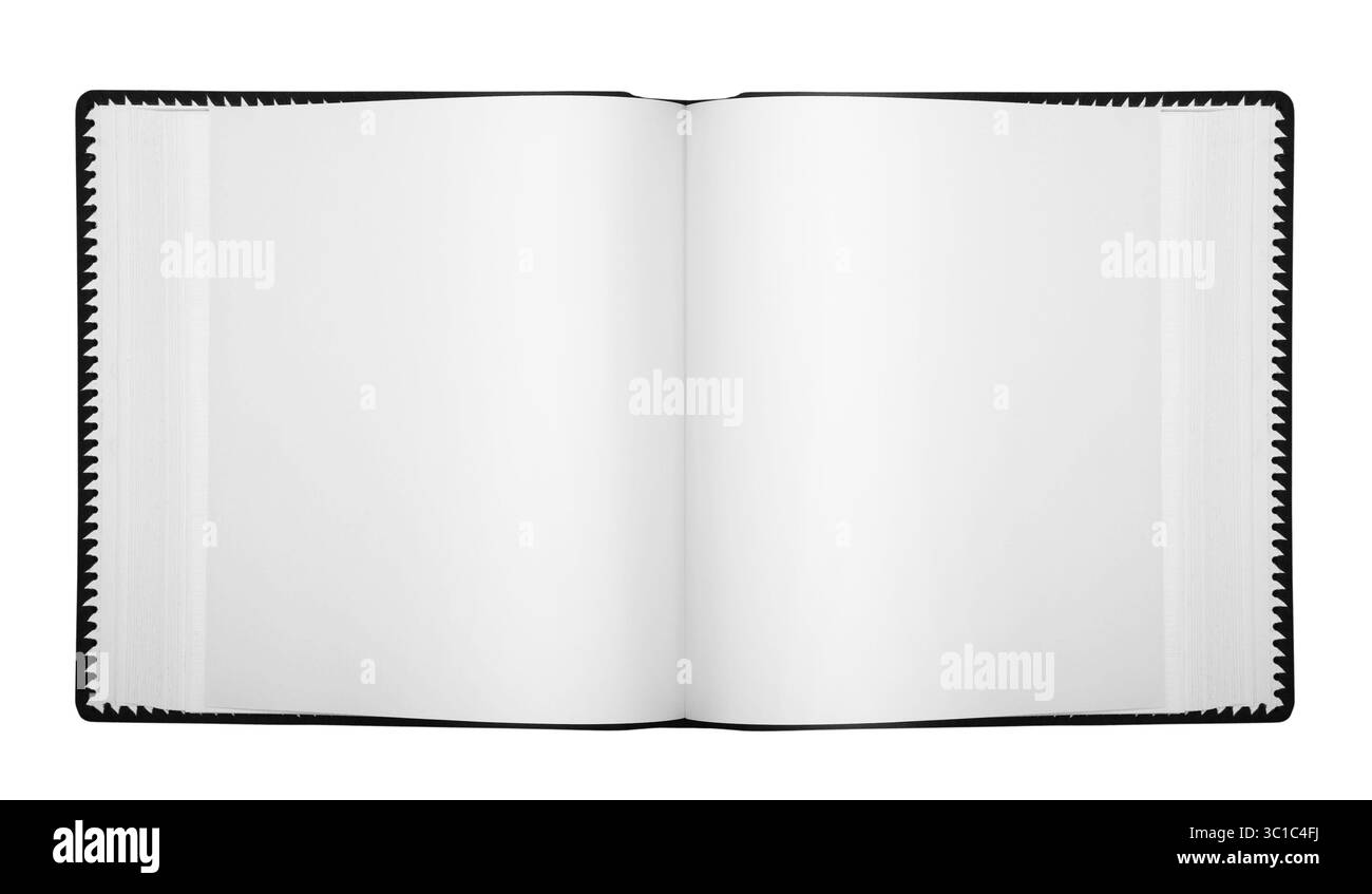 Blank photoalbum Black and White Stock Photos & Images - Alamy