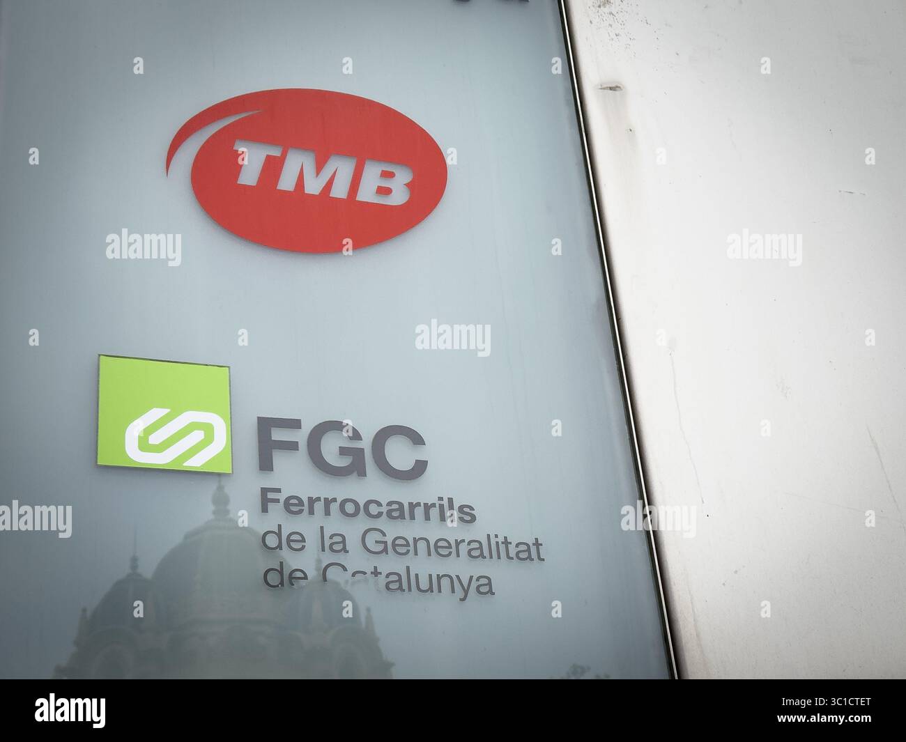 BARCELONA, SPAIN - APRIL 12, 2025: sign in Barcelona, Spain, showing ...