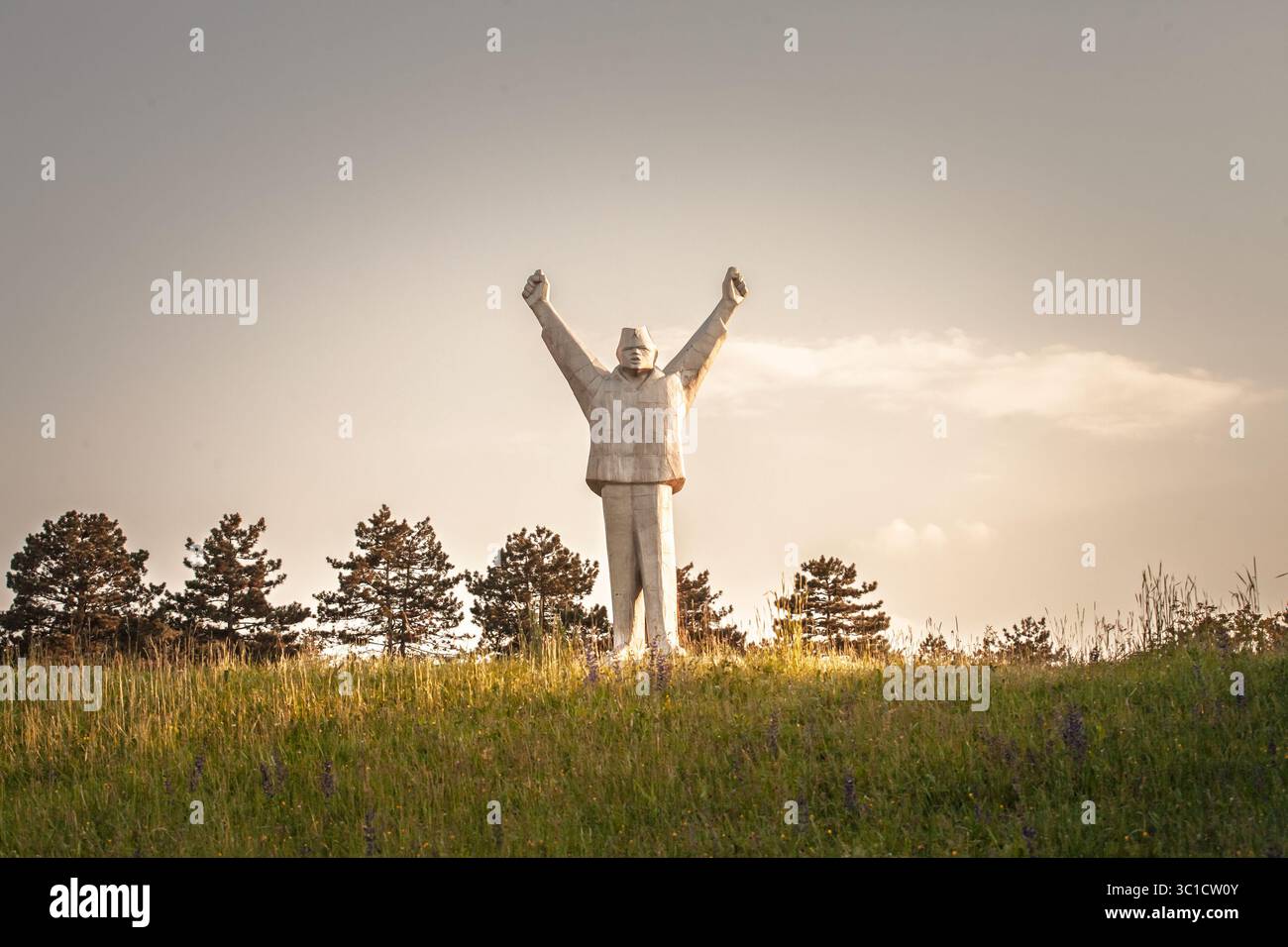 VALJEVO, SERBIA - MAY 13, 2025: Spomenik borcima Revolucije, the ...
