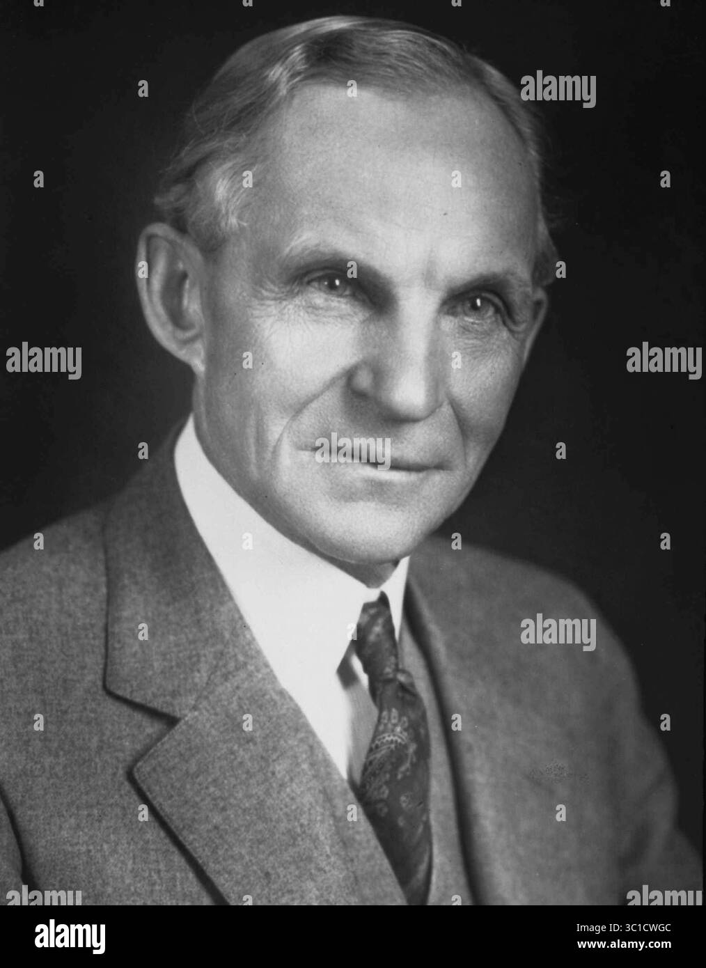 Feb. 25, 1999 - HENRY FORD, portrait. Henry Ford, founder of Ford Motor ...