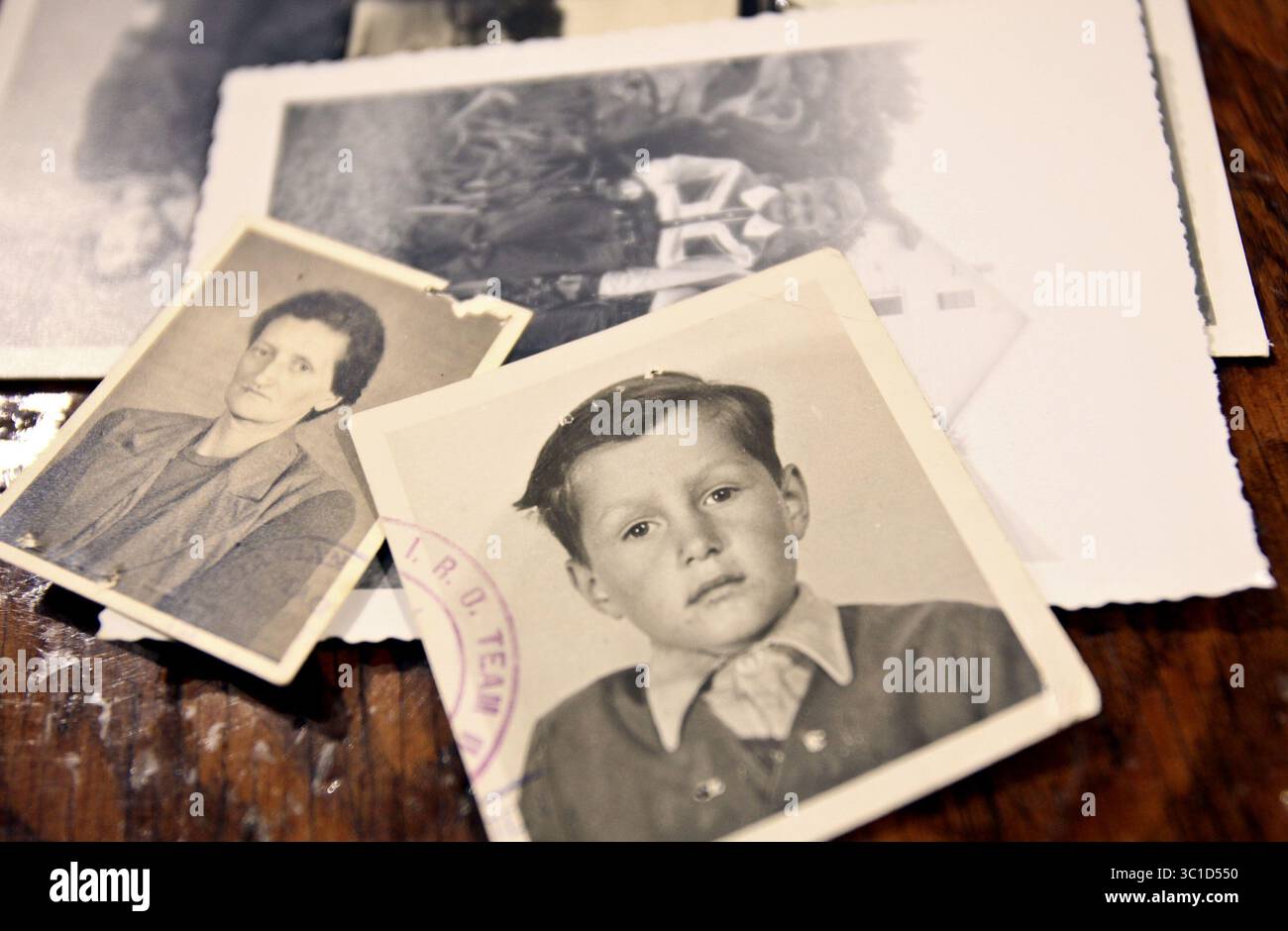 Old passport picture hi-res stock photography and images - Alamy