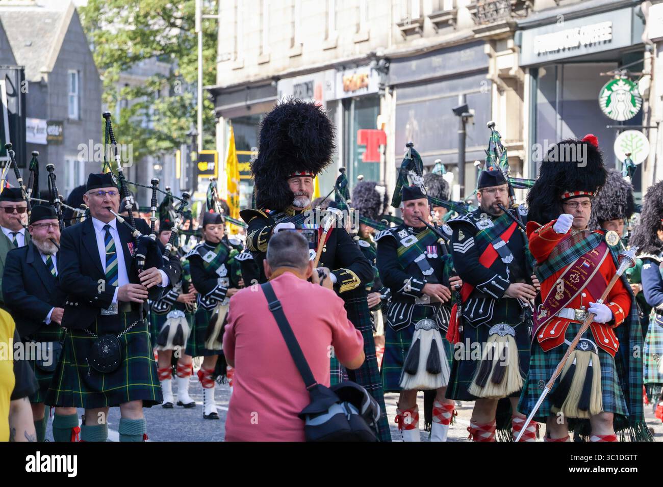 Aberdeen, Scotland 28th June 2025 Armed Forces Day Parade Stock Photo ...