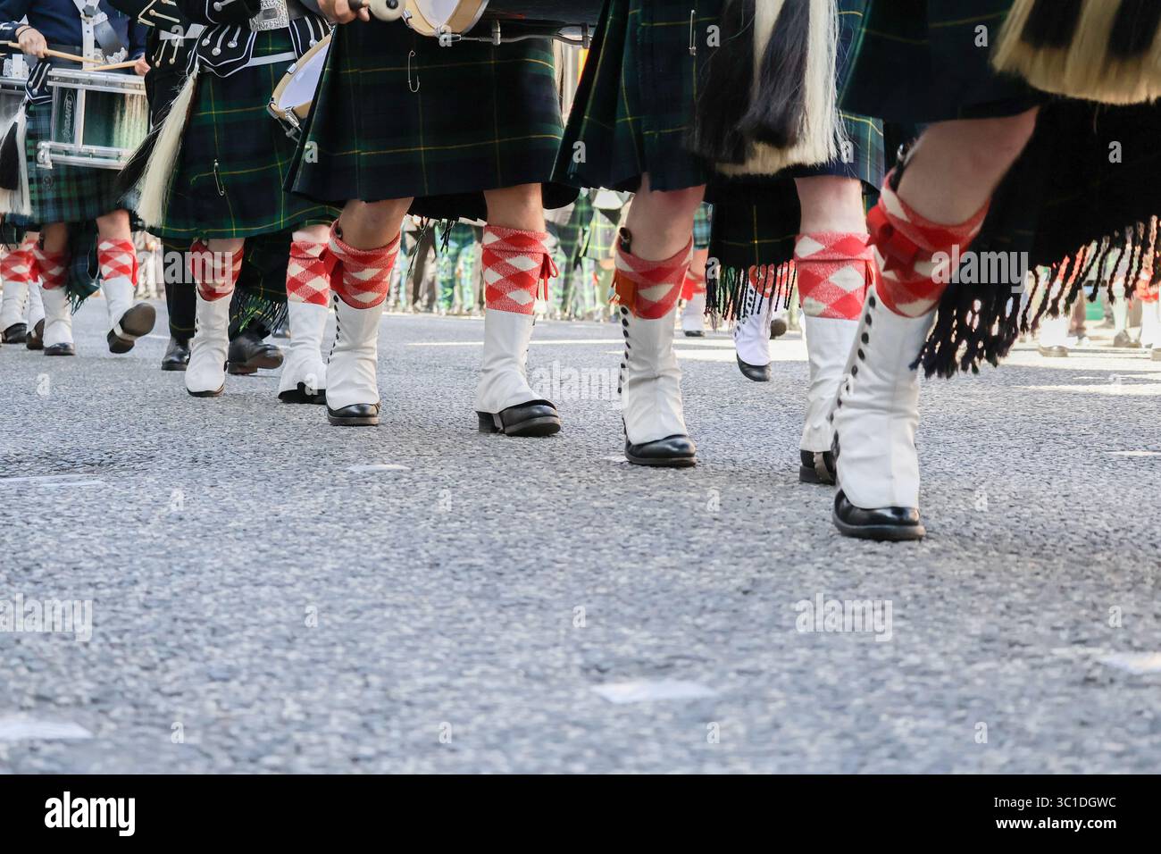Aberdeen, Scotland 28th June 2025 Armed Forces Day: Marching Legs in ...