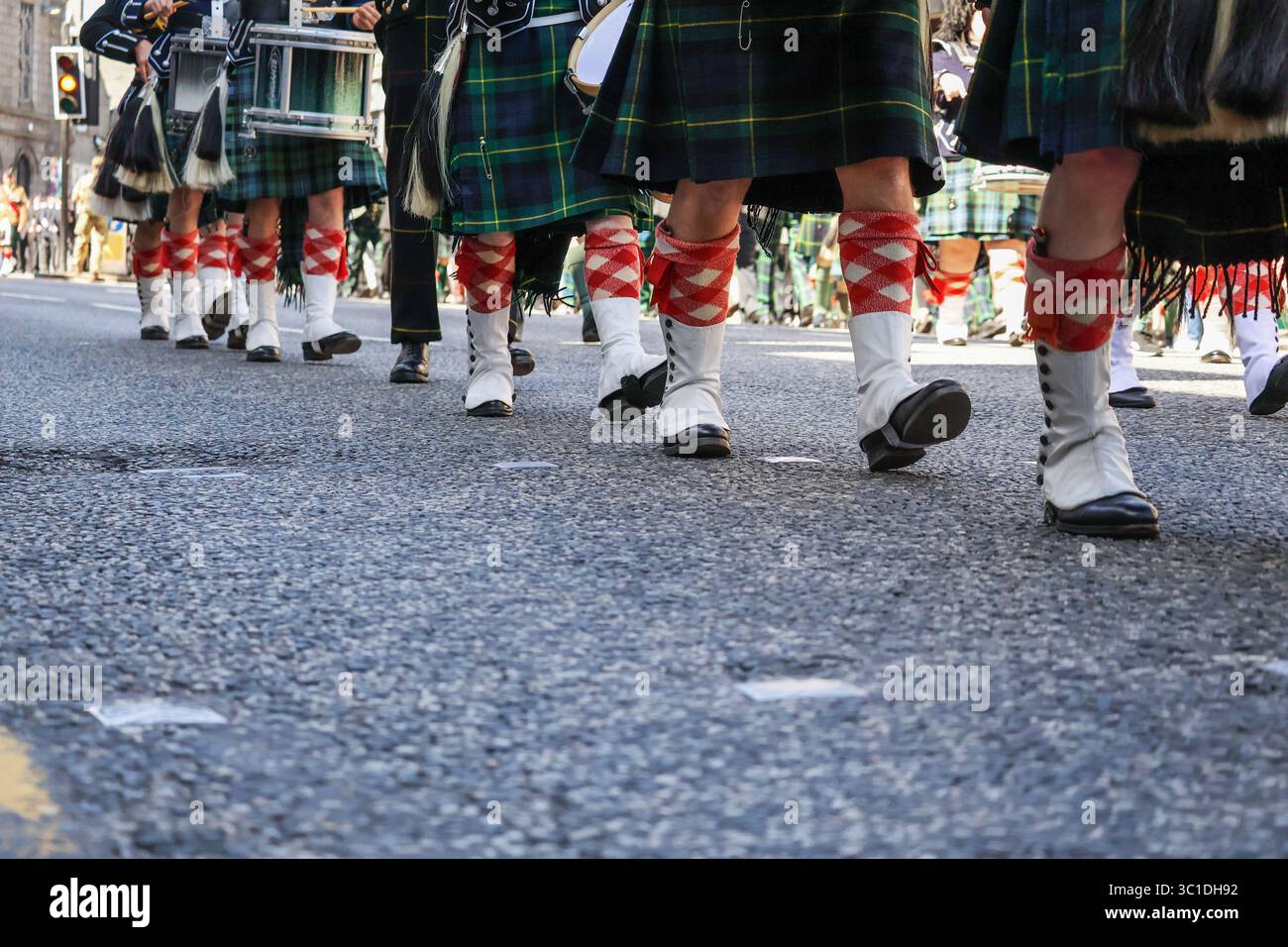 Aberdeen, Scotland 28th June 2025 Armed Forces Day: Marching Legs in ...