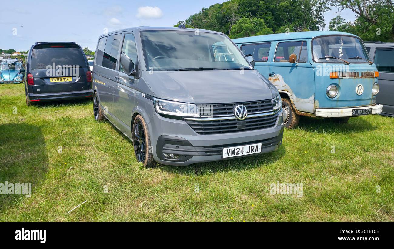 Bristol, UK, June 08, 2025: Volkswagen Transporter T32 Highline Kombi ...