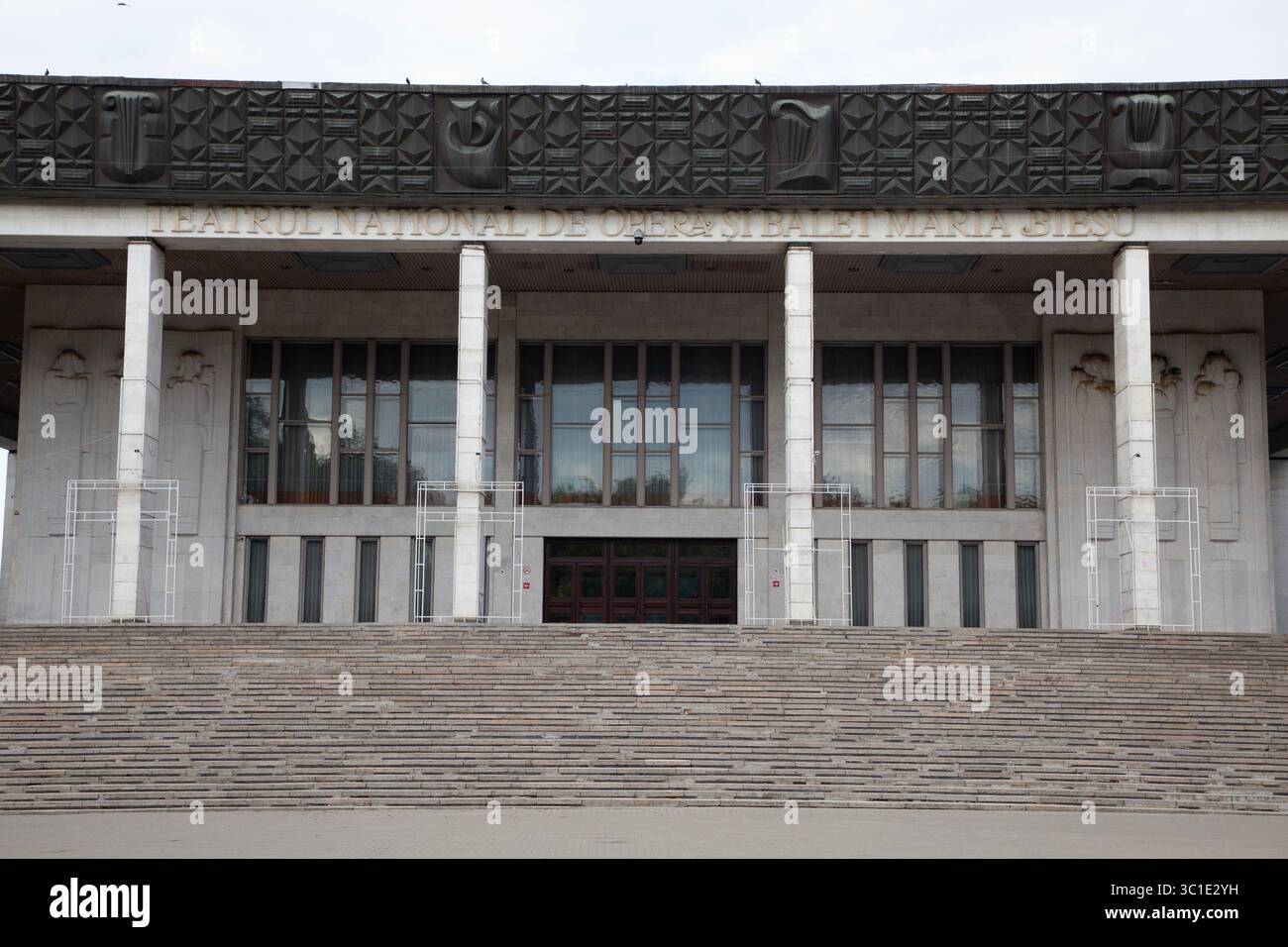 Maria Bieșu National Opera and Ballet Theatre, Chișinău Moldova Stock ...