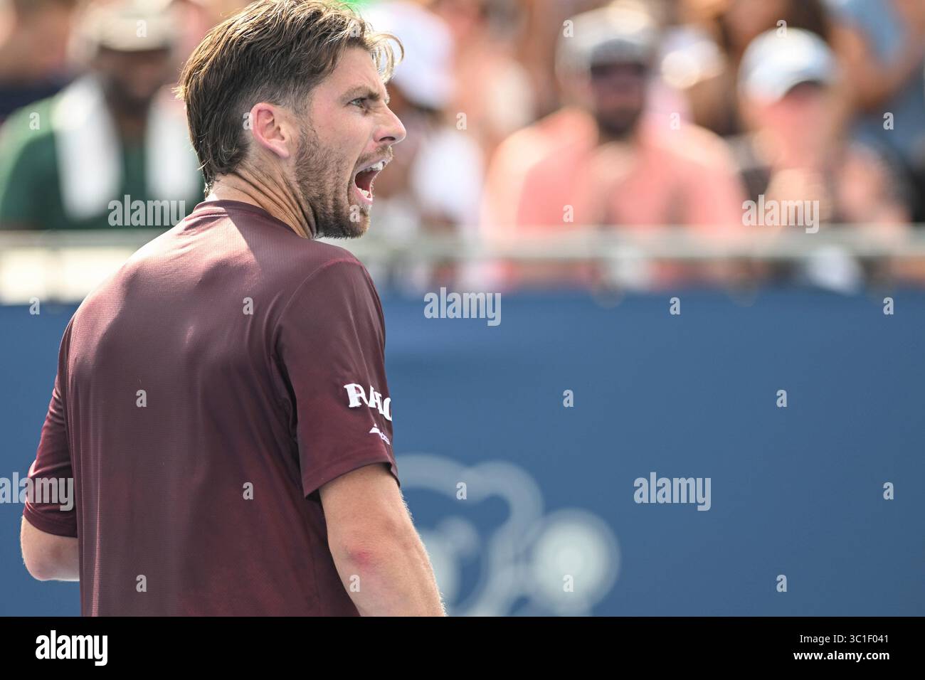 July 22, 2025, Washington, D.C, U.S: CAM NORRIE reacts after winning an ...