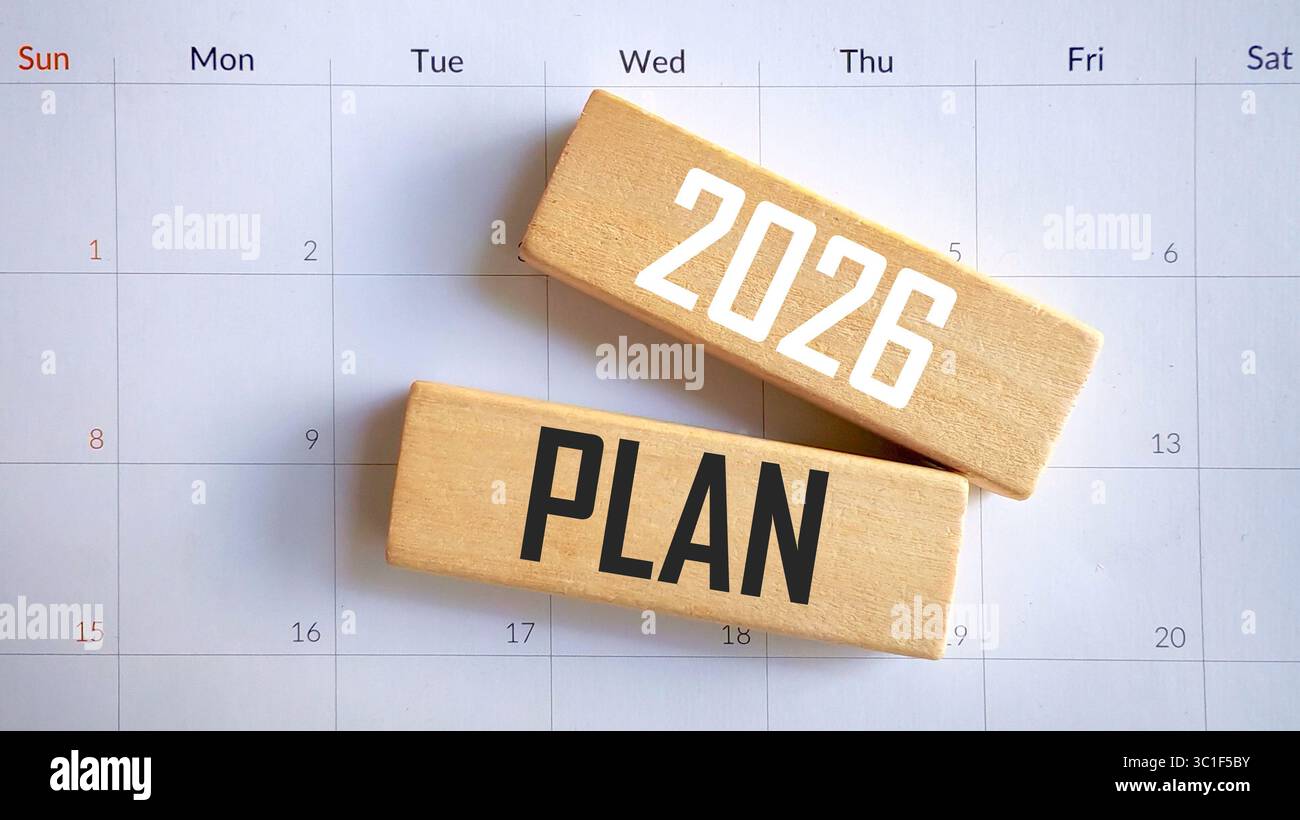 2026 calendar hi-res stock photography and images - Alamy