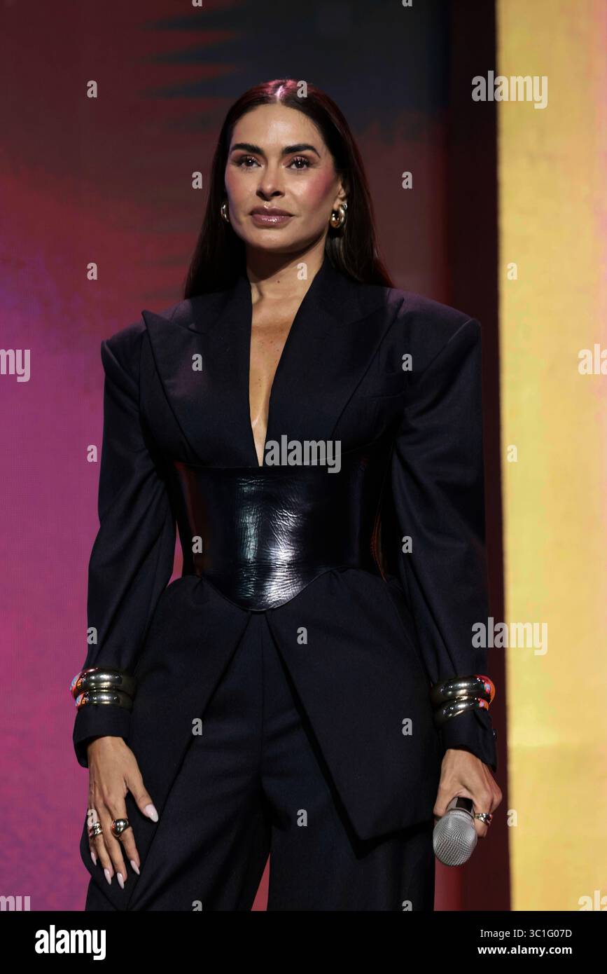 July 22, 2025, Mexico City, Ciudad de Mexico, Mexico: Galilea Montijo ...