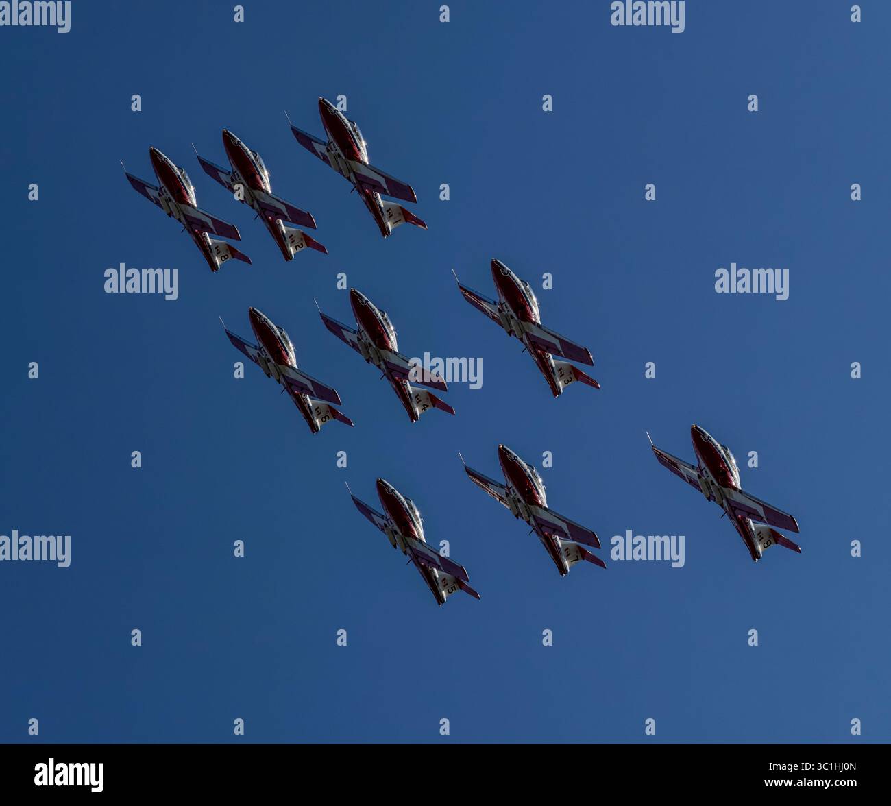 The Royal Canadian Air Force Snowbirds 431 Demonstration Squadron ...