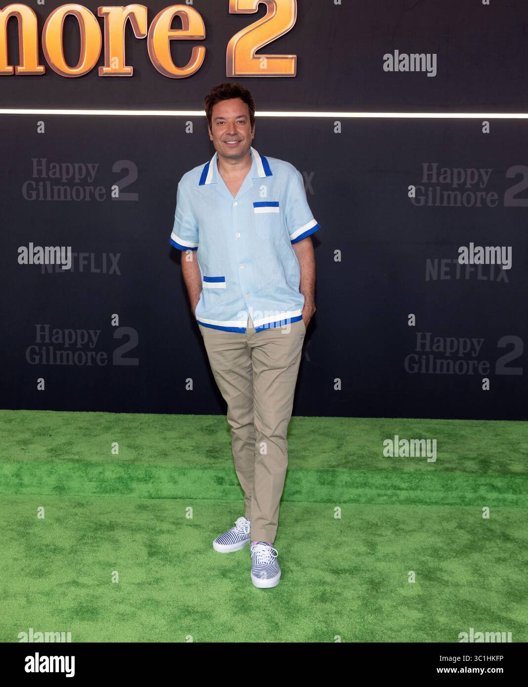 July 21, 2025, New York, Ny, United States: Jimmy Fallon attends the ...