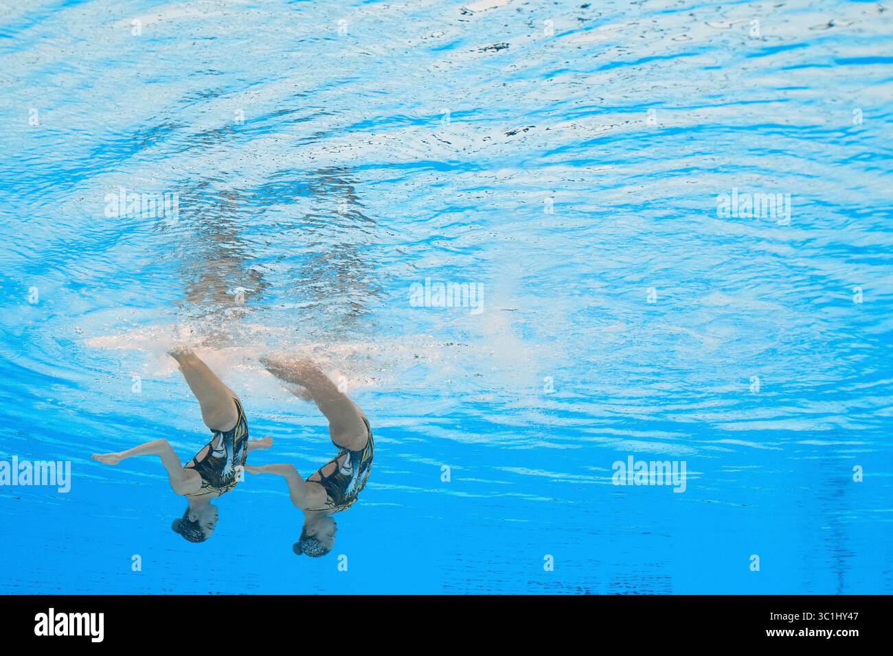 Audrey Lamothe and Ximena Ortiz Montano of Canada compete in the women ...