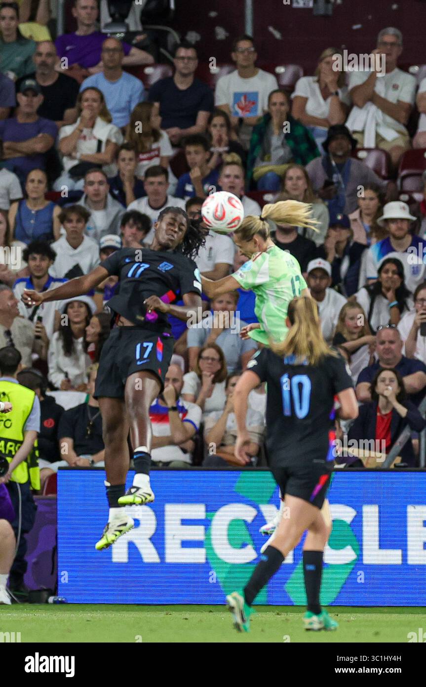 22th July 2025, Stade de Genève: Julie Piga (13 Italy) during the UEFA ...