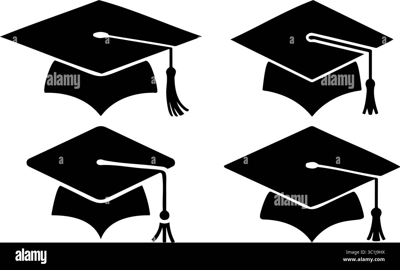 Graduation and education vector vectors Cut Out Stock Images & Pictures ...