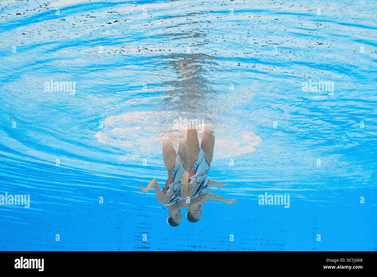 Mayya Doroshko and Tatiana Gayday of Neutral Athlete B compete in the ...