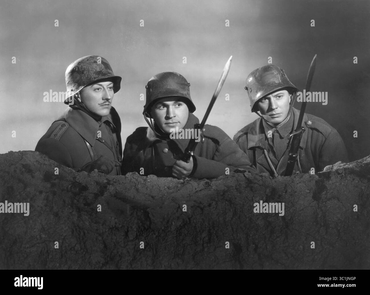 January 12, 2019 - USA - John Emery, Noah Beery, Jr., Henry Hunter, on ...