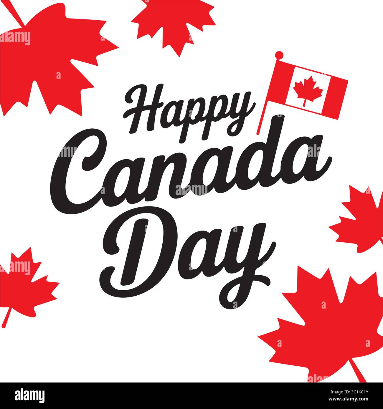 Canada day holiday confederation Stock Vector Images - Alamy