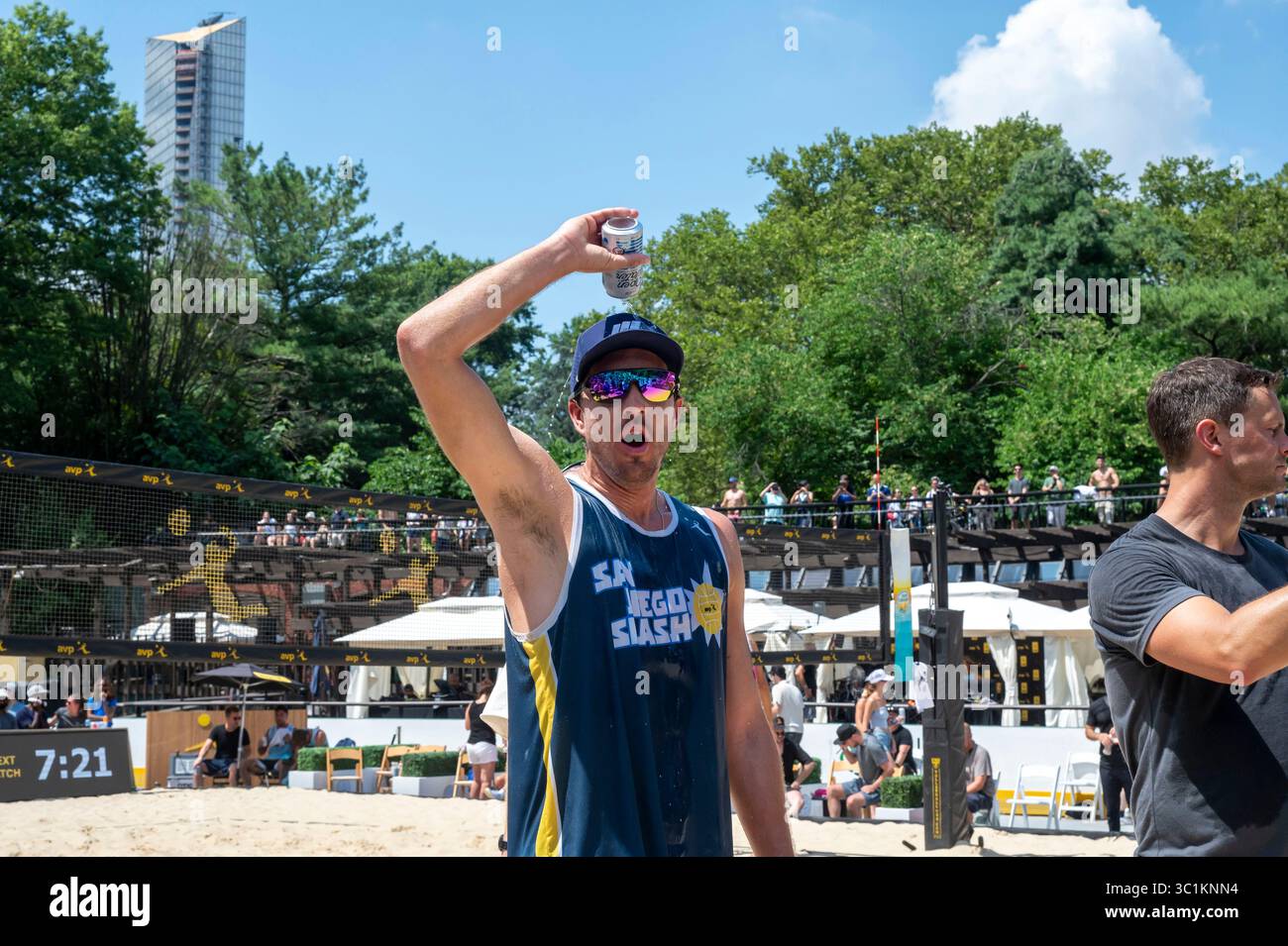 New York, United States. 20th July, 2025. Miles Evans of San Diego ...