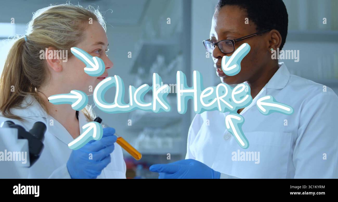 Pipetting scientists wearing lab hi-res stock photography and images ...