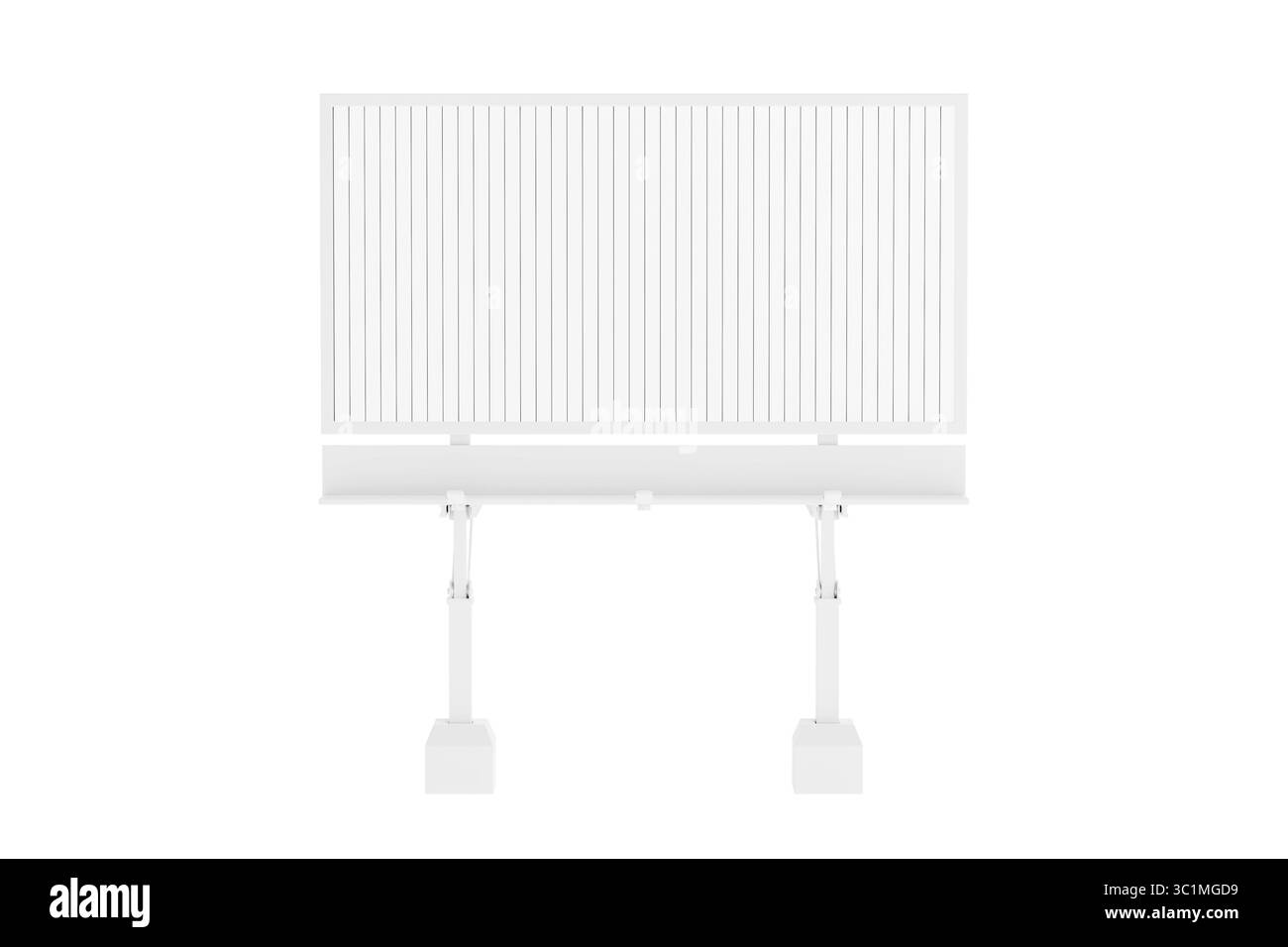 Empty advertising board in Black and White Stock Photos & Images - Alamy