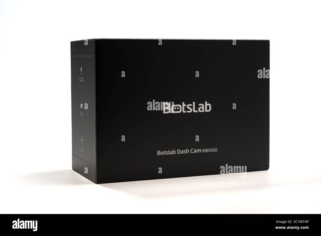 Germany Berlin July 11, 2025. Botslab Dash Cam box. Retail packaging ...