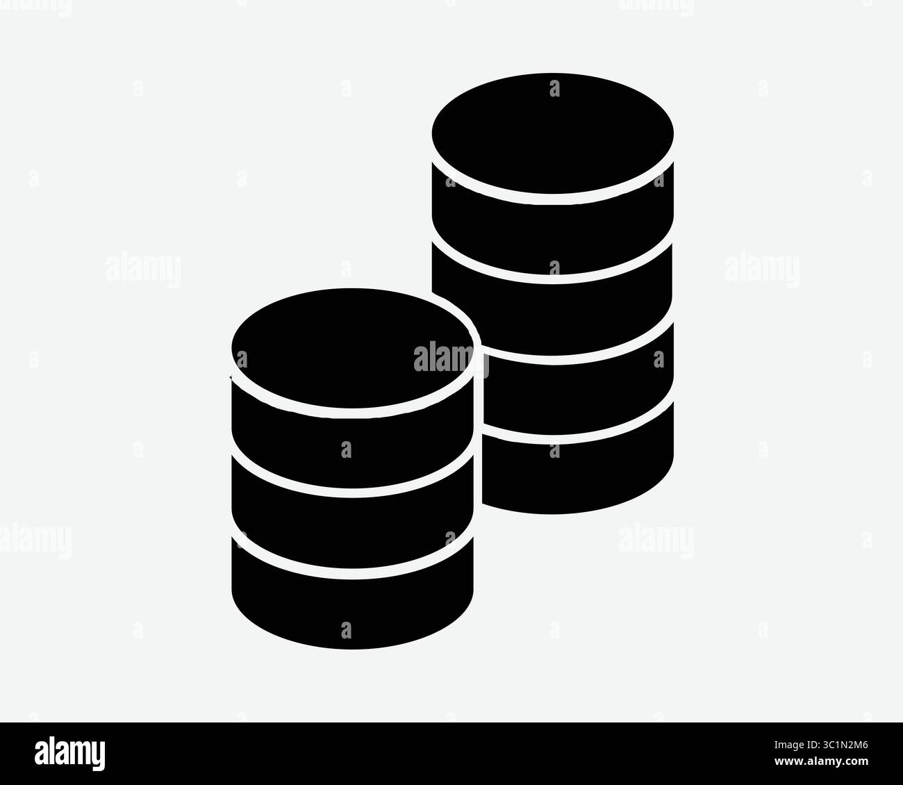 Stack coin revenue saving Stock Vector Images - Alamy