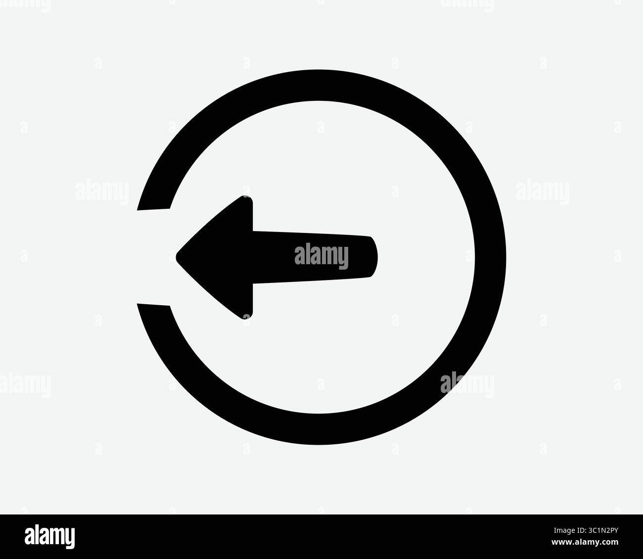 Left pointing button Stock Vector Images - Alamy