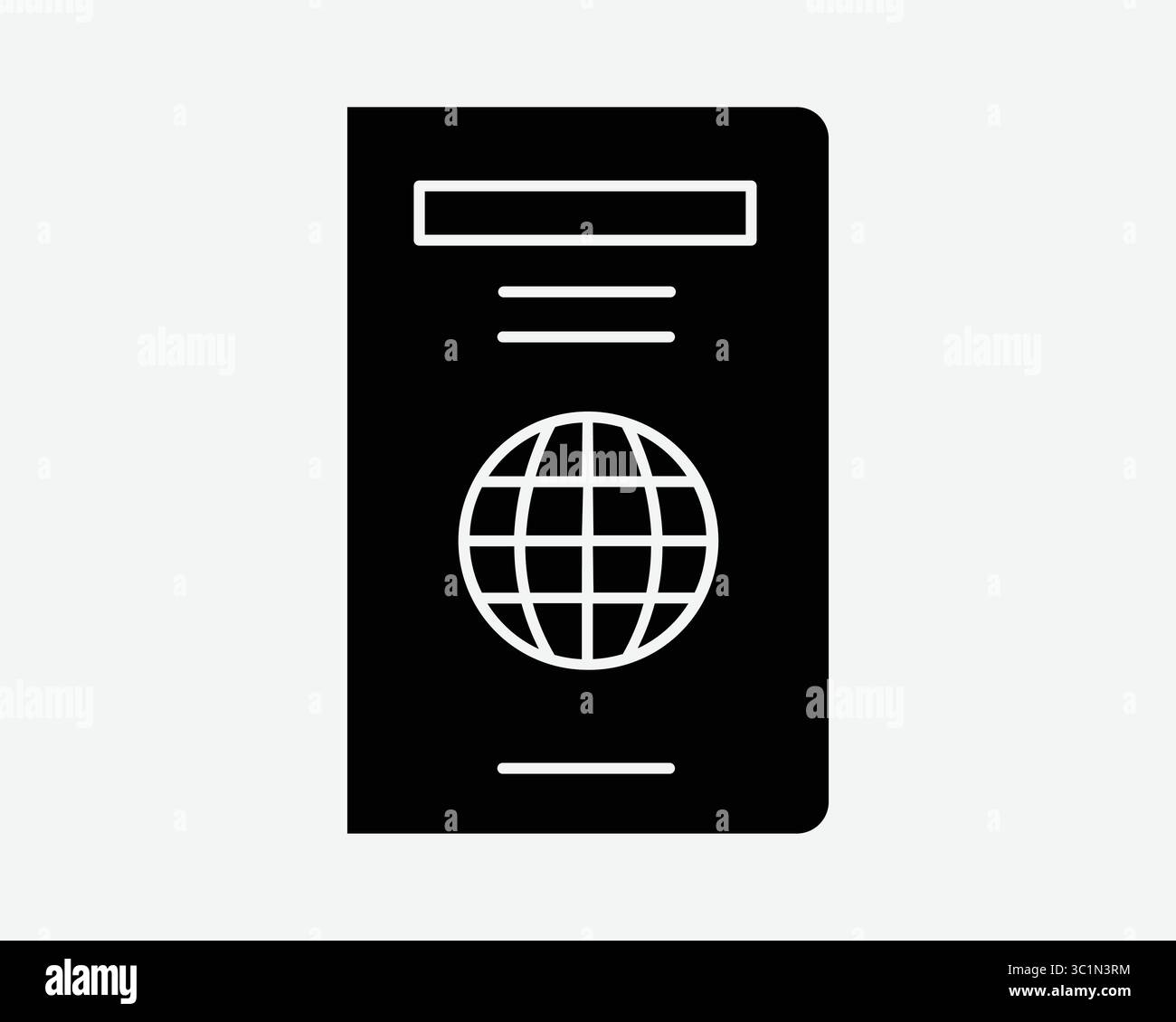 Paper travel permit Stock Vector Images - Alamy