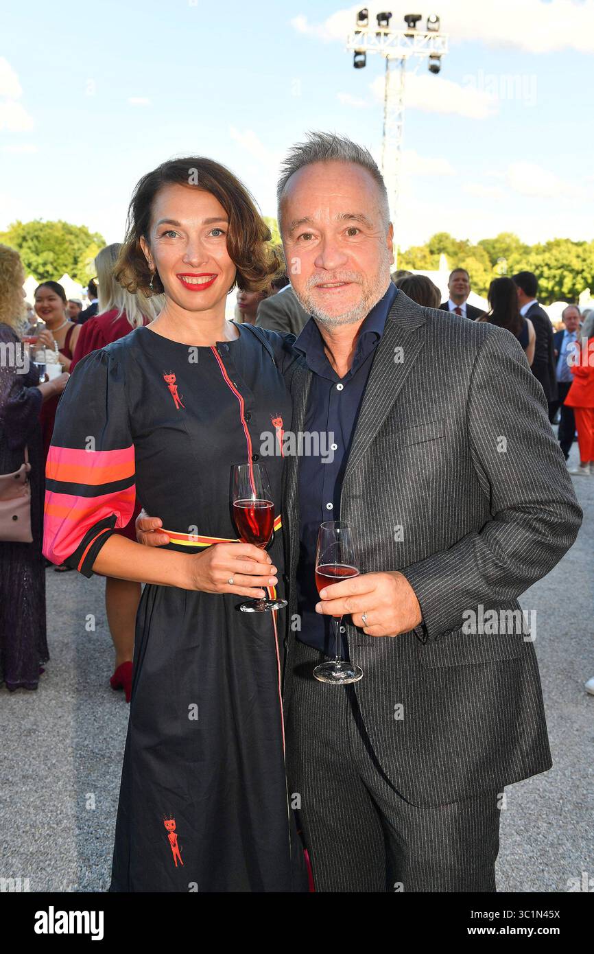 Stephanie Wiesner und Thomas Darchinger beim Sommerempfang vom ...